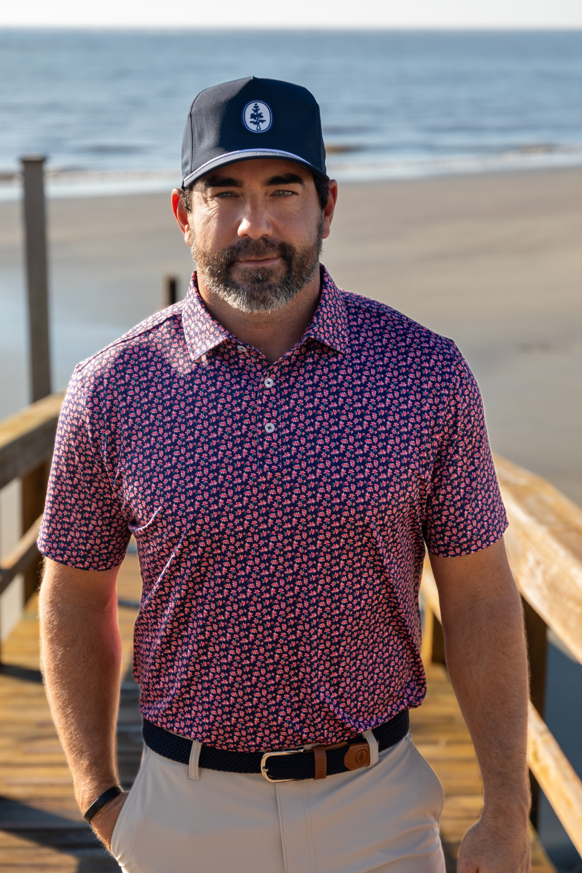 The Roberts Polo- Pink